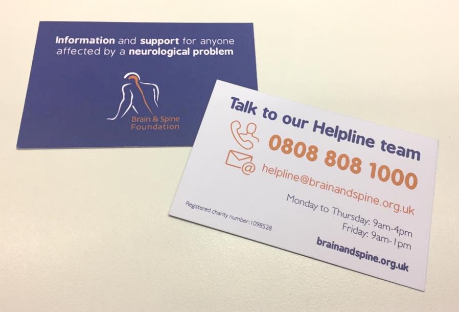 Brain & Spine Foundation | Request our materials